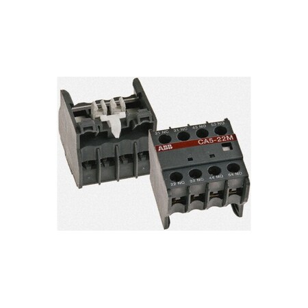 Abb NCNR/NRTV AUXILIARY CONTACT, BLOCK 4 - P 3NO/1NC TOP, MOUNT TOP MOUNT CA5-31M | Zoro